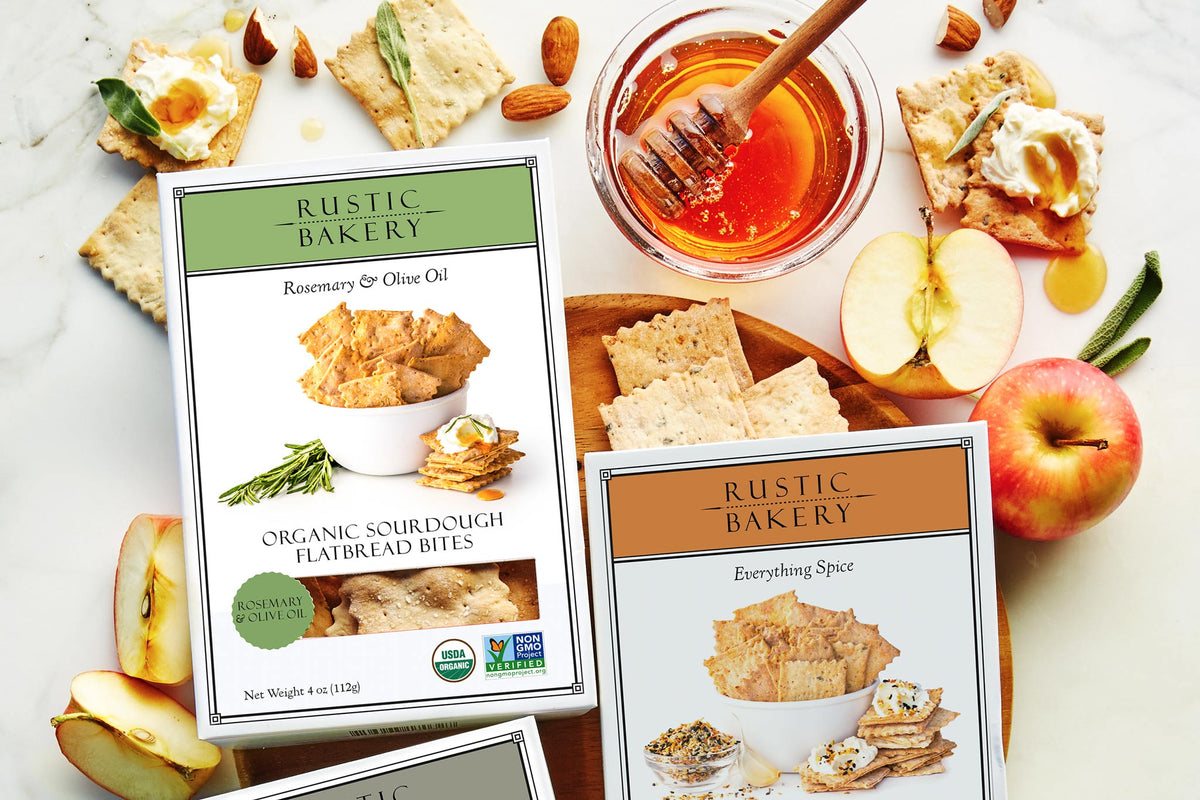 Organic Flatbread Bites – Rustic Bakery