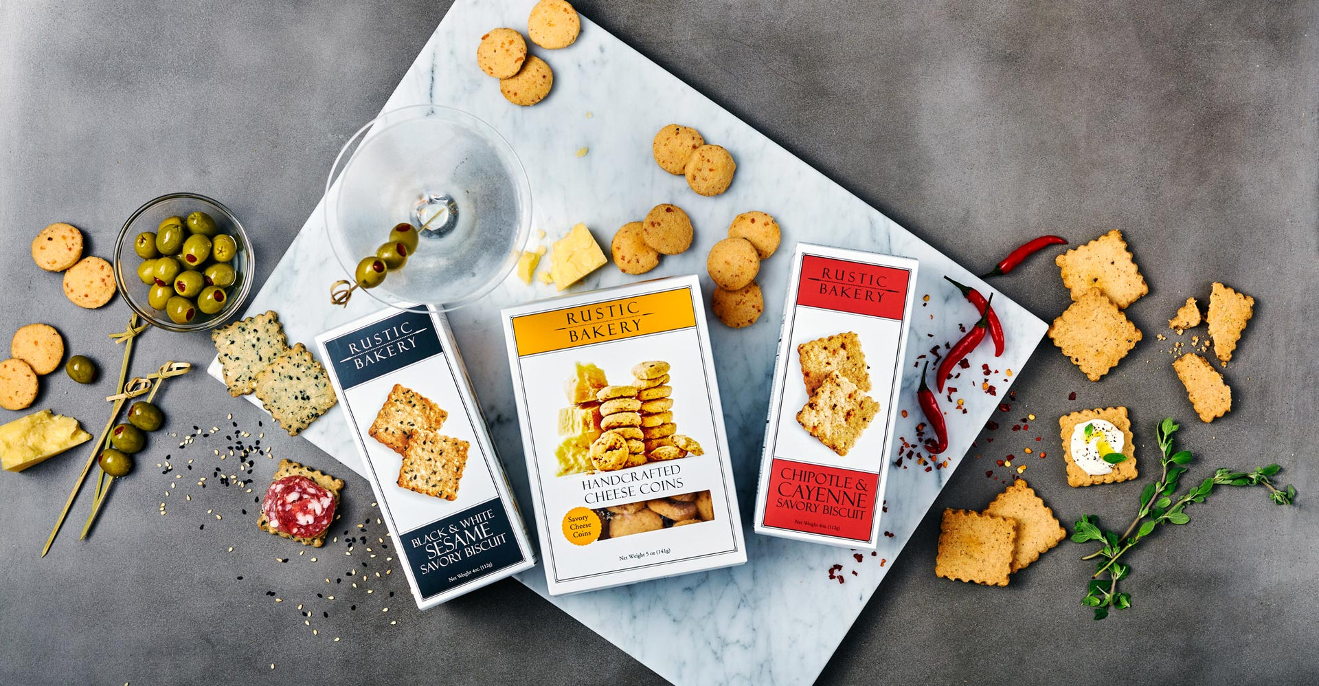 Cheese Coins & Savory Biscuits – Rustic Bakery