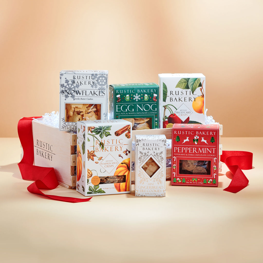 Holiday Cookies & Crisps Gift Crate – Rustic Bakery