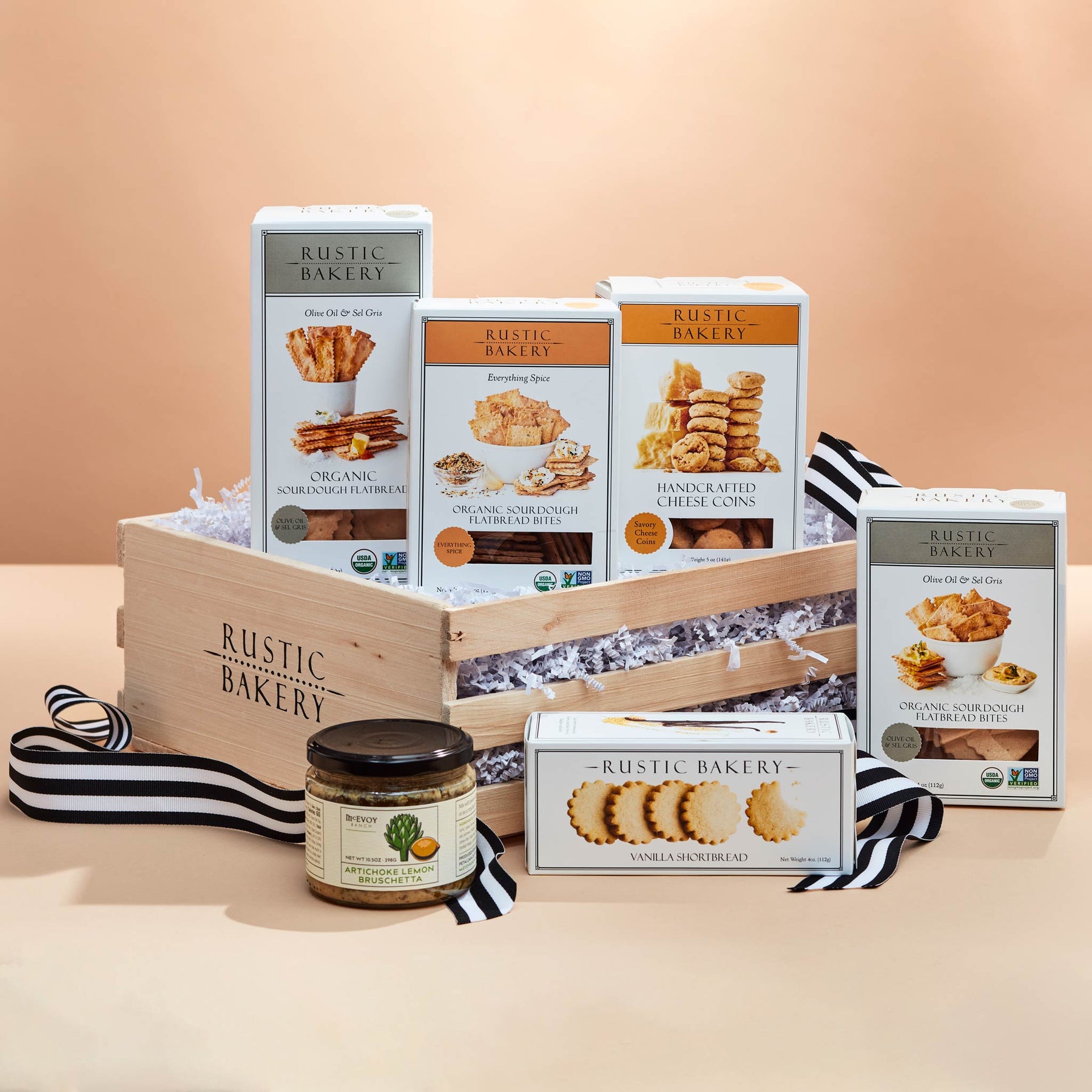 Snack Time Gift Crate – Rustic Bakery