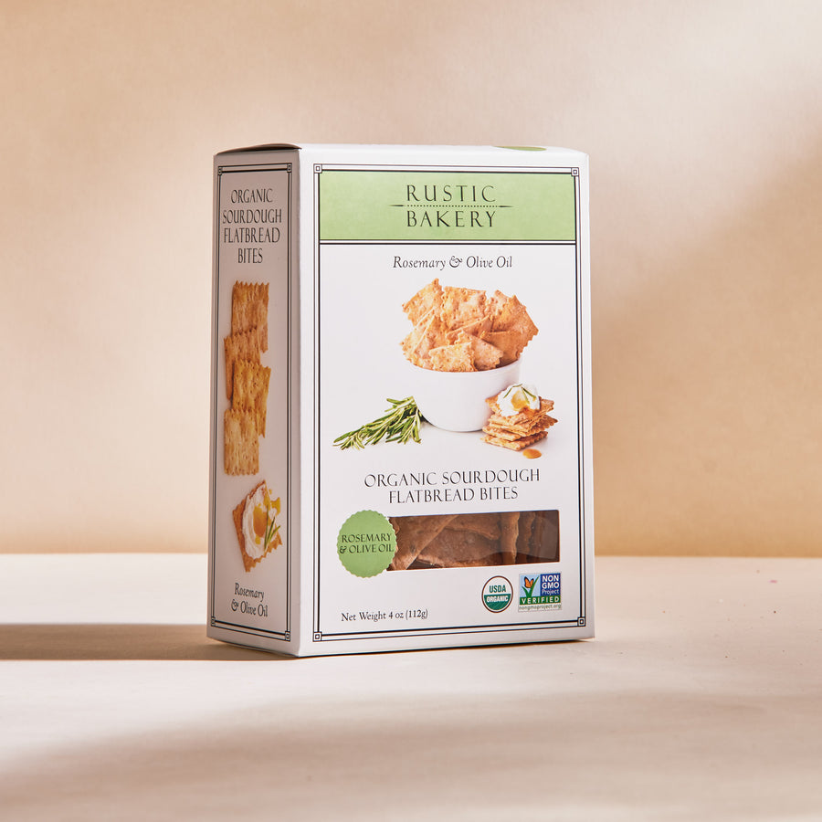 Organic Flatbread Bites – Rustic Bakery